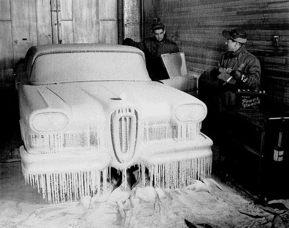 Starting The Frozen Car | J. P.'s Blog